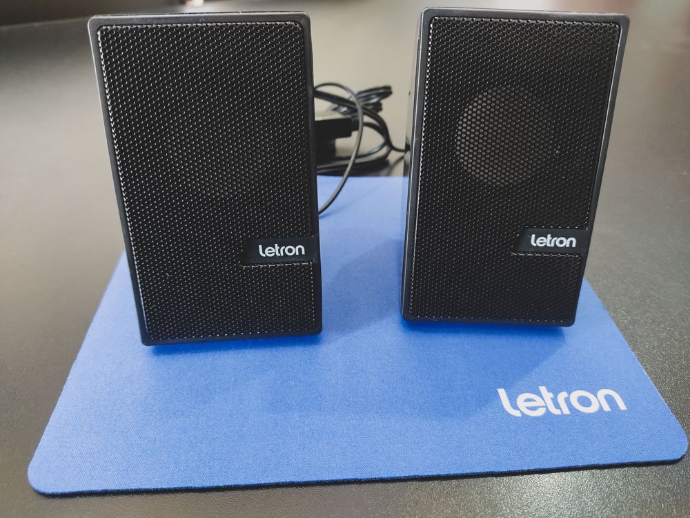 Caixa de Som Office Cyber Letron | Suco Tech